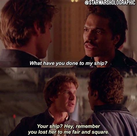 Lando And Han Star Wars Episode Ii Star Wars Movie Star Wars Episodes