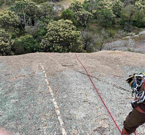 Abseiling Big Rock At The You Yangs