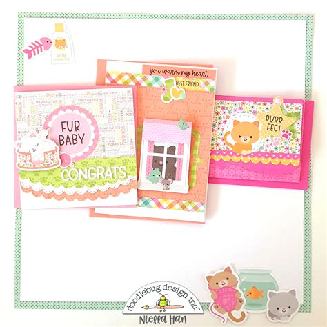 Doodlebug Design Inc Blog Pretty Kitty All Occasion Cards With Niella