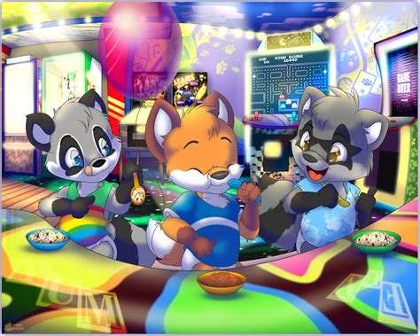 Arcade Munch By Tavimunk
