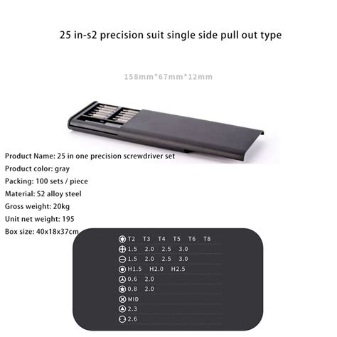 25 In 1 Multifunctional Mini Tool For Disassembly Grandado