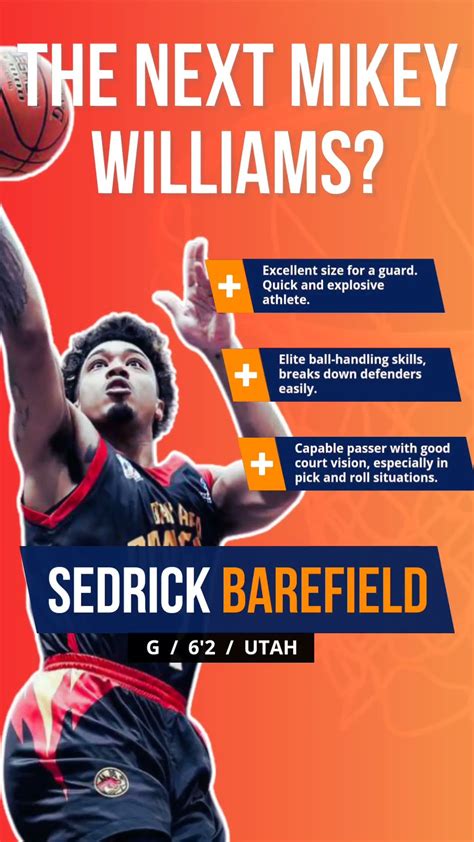 Is Sedrick Barefield The Next Mikey Williams Pbadraft Pba Youtube