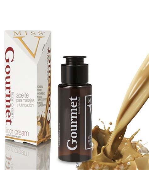 Aceite Lubricante Comestible Miss V Licor Cream Noche And Día Sex Shop