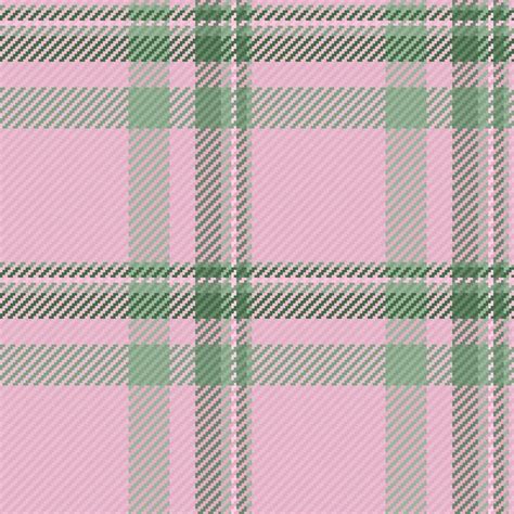 Elegant Pink And Green Plaid Pattern Perfect For Textile Design