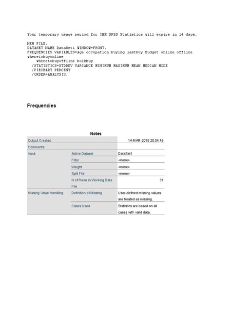 Brm Analysis Pdf Mode Statistics Median