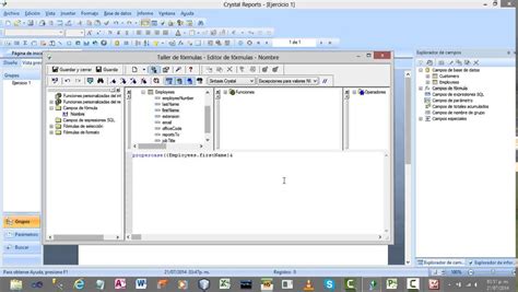 Crystal Reports Tutorial