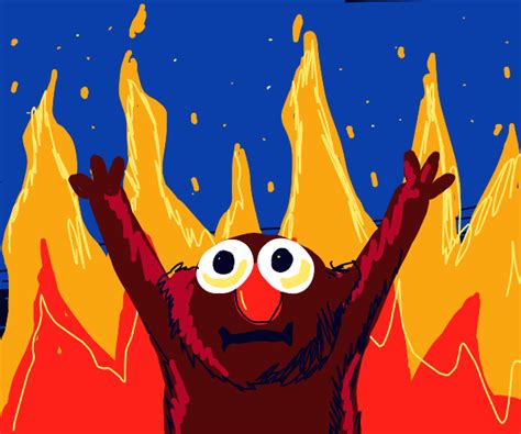 Elmo Visits Hell Drawception