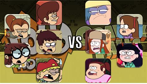Loud House Vs Gravity Falls Best Of 5 By Cartoonfan2018 On Deviantart