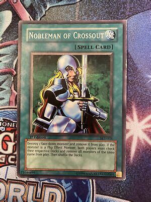 Aa 2004 Yu Gi Oh Nobleman Of Crossout 1st Ed Ske 038 Mp Ebay