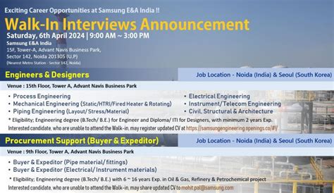 Samsung Engineering Global Posted On Linkedin