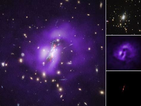 A Weakened Black Hole Allows Its Galaxy To Awaken Nasa Science