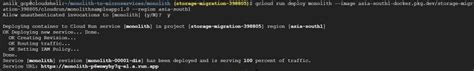 a guide to implement dockerization and deploy monolithic applications