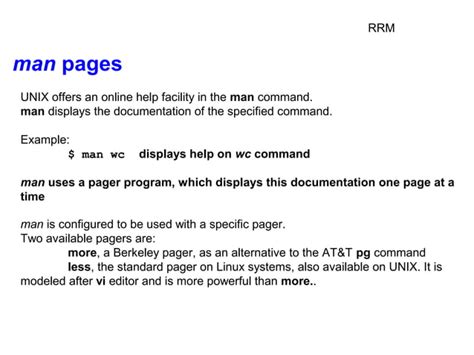 unit 1 a brief history of unix ppt ppt