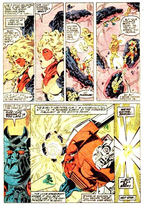 X Men Micronauts 01 Pg 15 In Andrew Allens Micronauts 1983 Marvel
