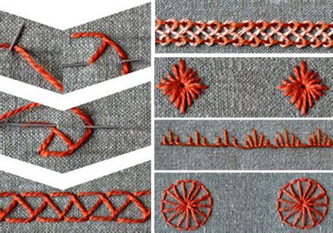 آموزش تصویری 19 مدل دوخت تزئینی زیبا و خاص ستاره