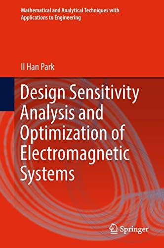 Design Sensitivity Analysis And Optimiz By Park Il Han New 2018