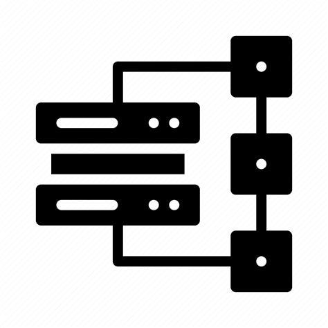 database server hosting network storage icon download on iconfinder