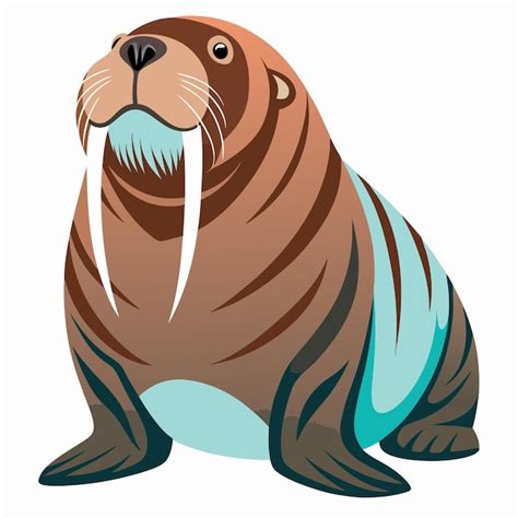 Walrus Vector Premium Ai Generated Vector