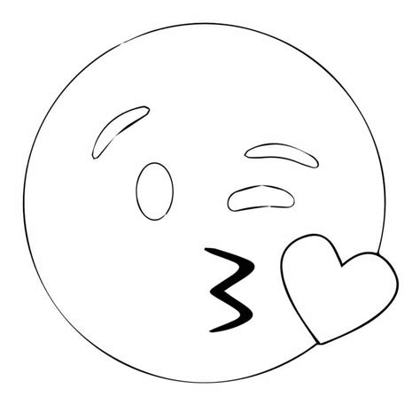 Dibujos De Emojis Para Colorear 2447x3000