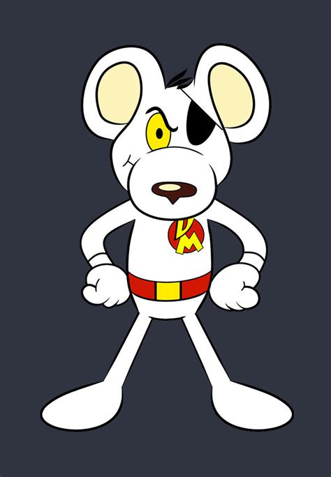 Danger Mouse Drawing By Hanna Barbera Pixels