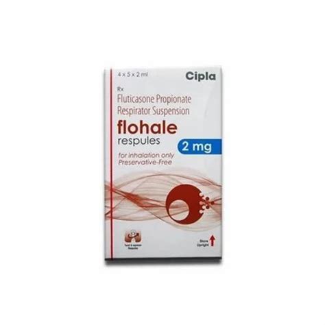 Cipla Flohale 2mg Respules 2mg05mg Packaging Type 452 Ml At