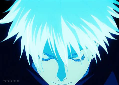 Blue Glow Satoru Gojo In Jujutsu Kaisen   Abyss