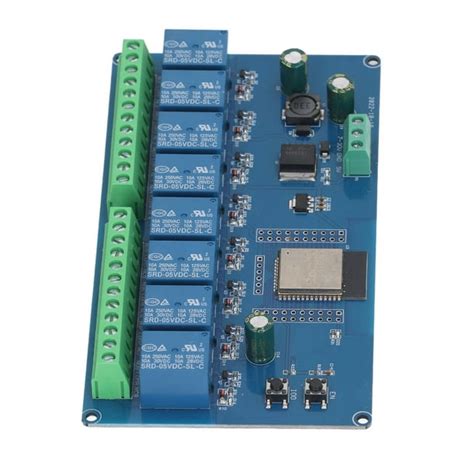 Módulo De Relé De 8 Canales Esp32 Placa De Desarrollo De Control