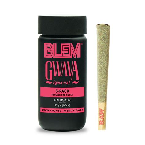Blem Gwava 5 Pack 75g Pre Rolls Blem