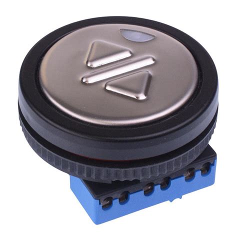 Lpi5112g1k21714 Apem Open Door Green 12v Illuminated Large Actuator Pu