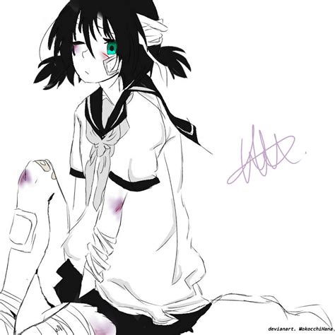 Masochist Anime Girl By Mokocchihana On Deviantart
