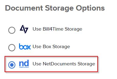 Integration And Settings Options For Admins Using Netdocuments
