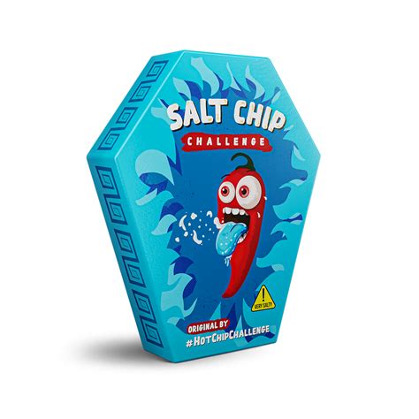 1x Salt Chip Challenge 8 G 9 9 € Pc Real Chilli Real Heat