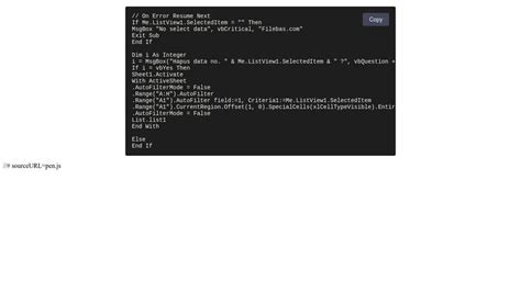 Syntax Highlighter With Copy 2