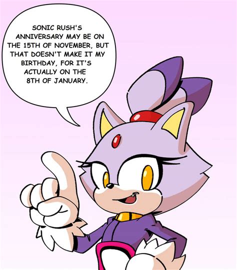 Blaze Speaks About Sonic Rush And Her Birthday By Dracocharizard87 On Deviantart