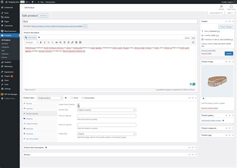 Product Quantity Documentation WooCommerce