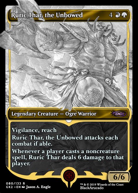 Ruric Thar The Unbowed By Blackarucado On Deviantart