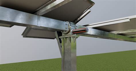 Solar Tracking Systems 3d Model Animated Cgtrader