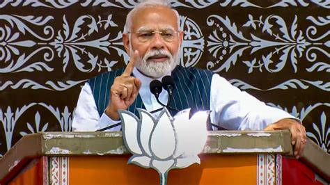 Pm Modi Terrorism Is Breathing Its Last In Jandk India News The