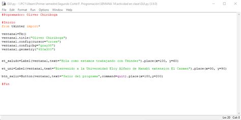 Portafolio Fundamentos De Programacion Crear Un Programa Que Permita