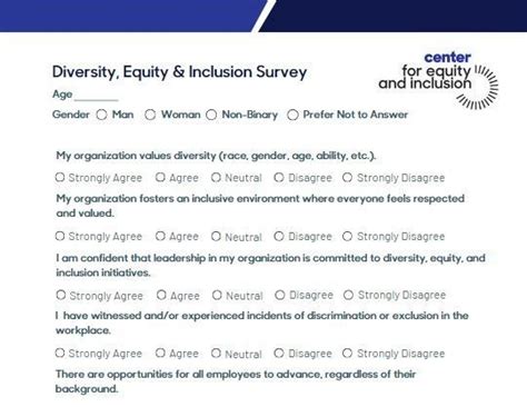 Dei Questions To Ask Employees Cei