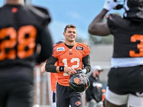 Bc Lions Get Their Quarterback Back With Nathan Rourke Set To Start
