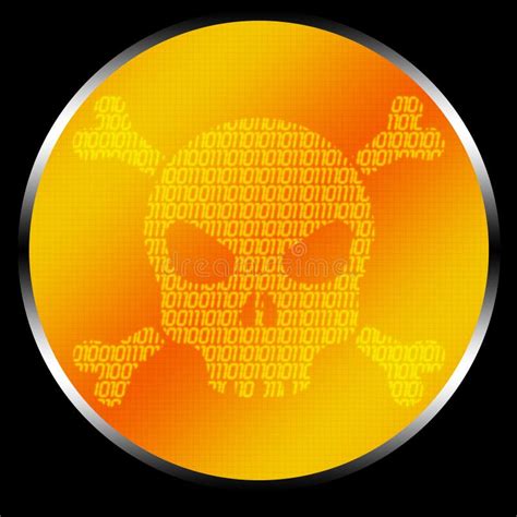 Skull Code Stock Illustration Illustration Of Data Bones 6748171