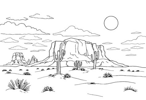 Woestijn Tekening Afbeeldingen Gratis Downloaden Op Freepik