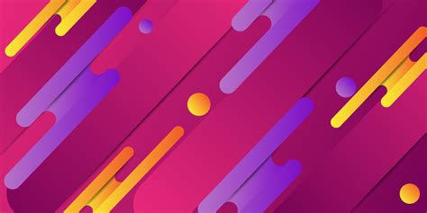 Abstract Purple Gradient Illustration Background With Orange And Purple Rectangle Pattern In 3d