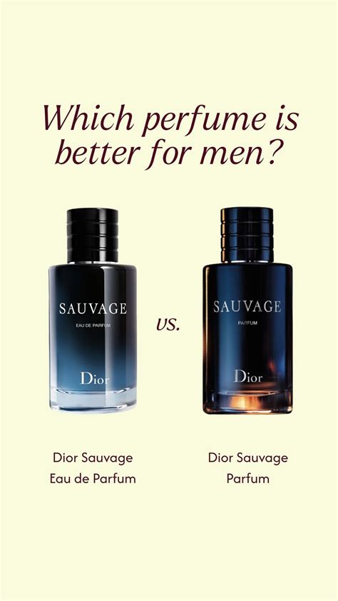 Dior Homme Parfum Vs Sauvage