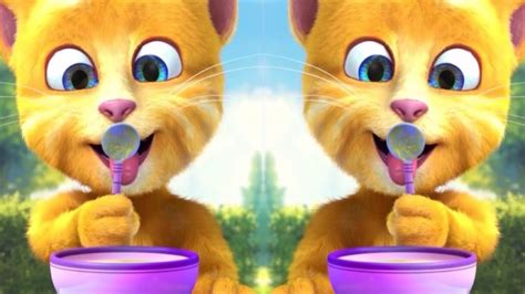 Talking Ginger Game Play 🌭🍇🍇🍅🥝🥝🍇🍇 Youtube