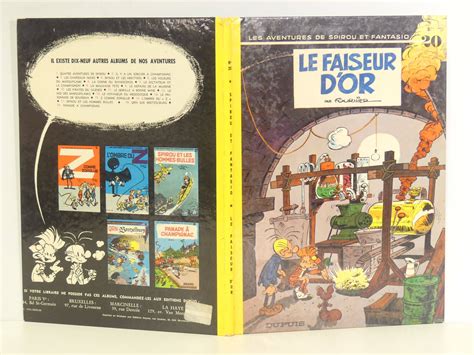 Fournier Spirou 20 Le Faiseur Dor En édition Orignale De 1970 En Bel état Avec Une