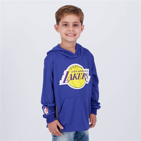 Blusão Nba Los Angeles Lakers Rain Infantil Roxo Futfanatics