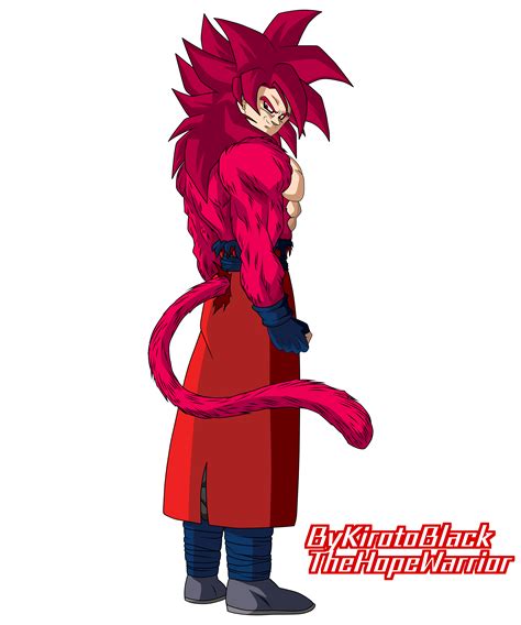Super Saiyayin 4 Son Kohaku Dokkan Daima Style By Kirotoblack On Deviantart