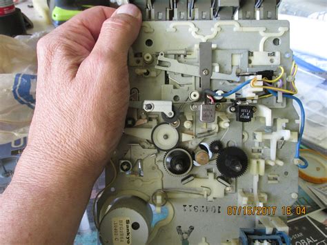 Sharp Gf 6060 New Idler Capstan And Take Up Idler Rubber Tire Play